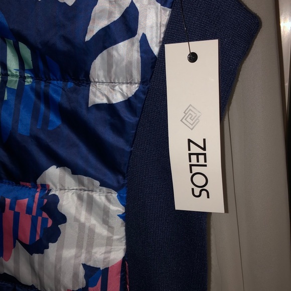 Jackets & Coats | Nwt Zelos Lightweight Vest Size Small Floral | Poshmark